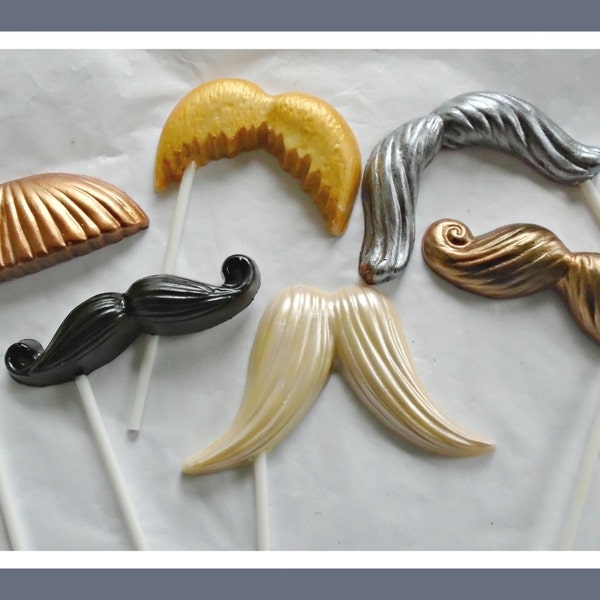 Mustache Lollipop - Etsy