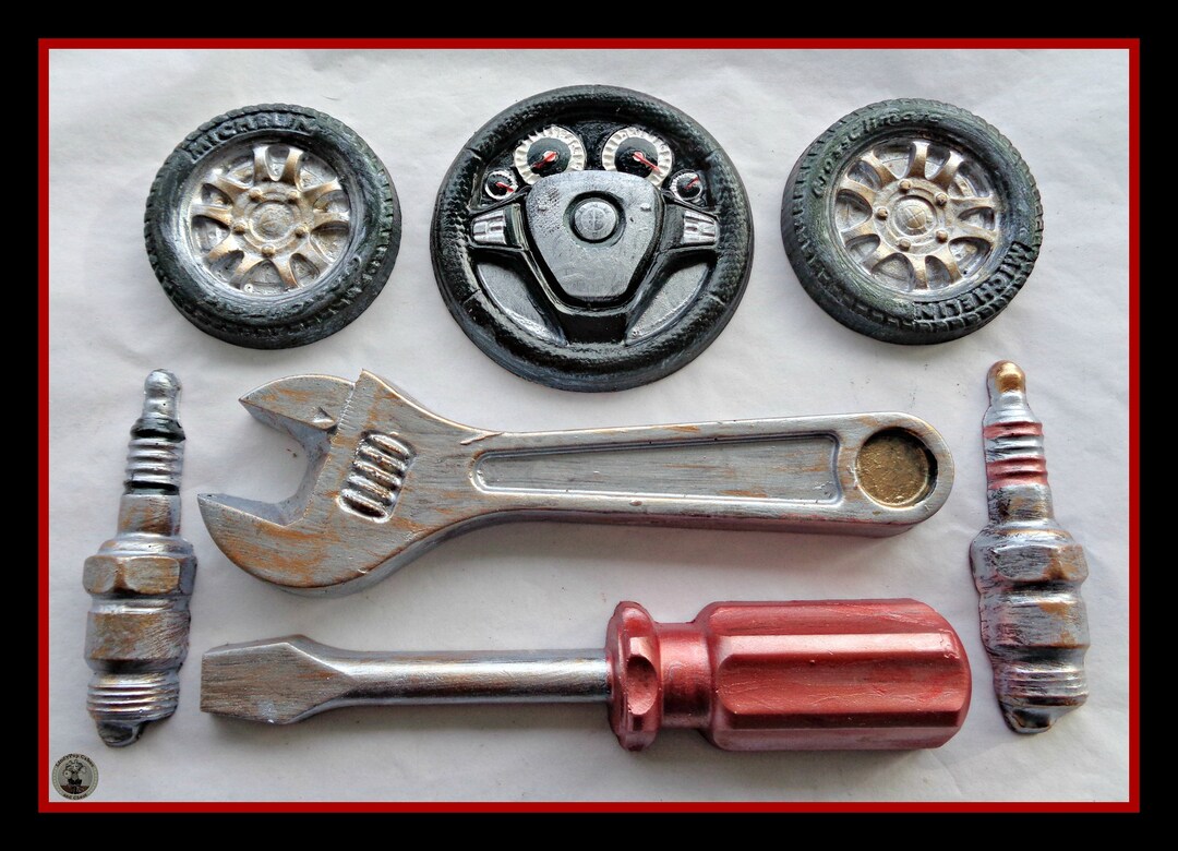 Car Gift for Him/chocolate Mechanic/garage/edible Spark Plugs/spanner ...