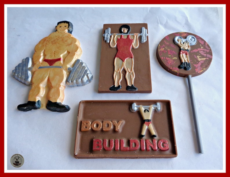 Bodybuilder Chocolate Gift/male Gym/gift for Him/powerlifting - Etsy