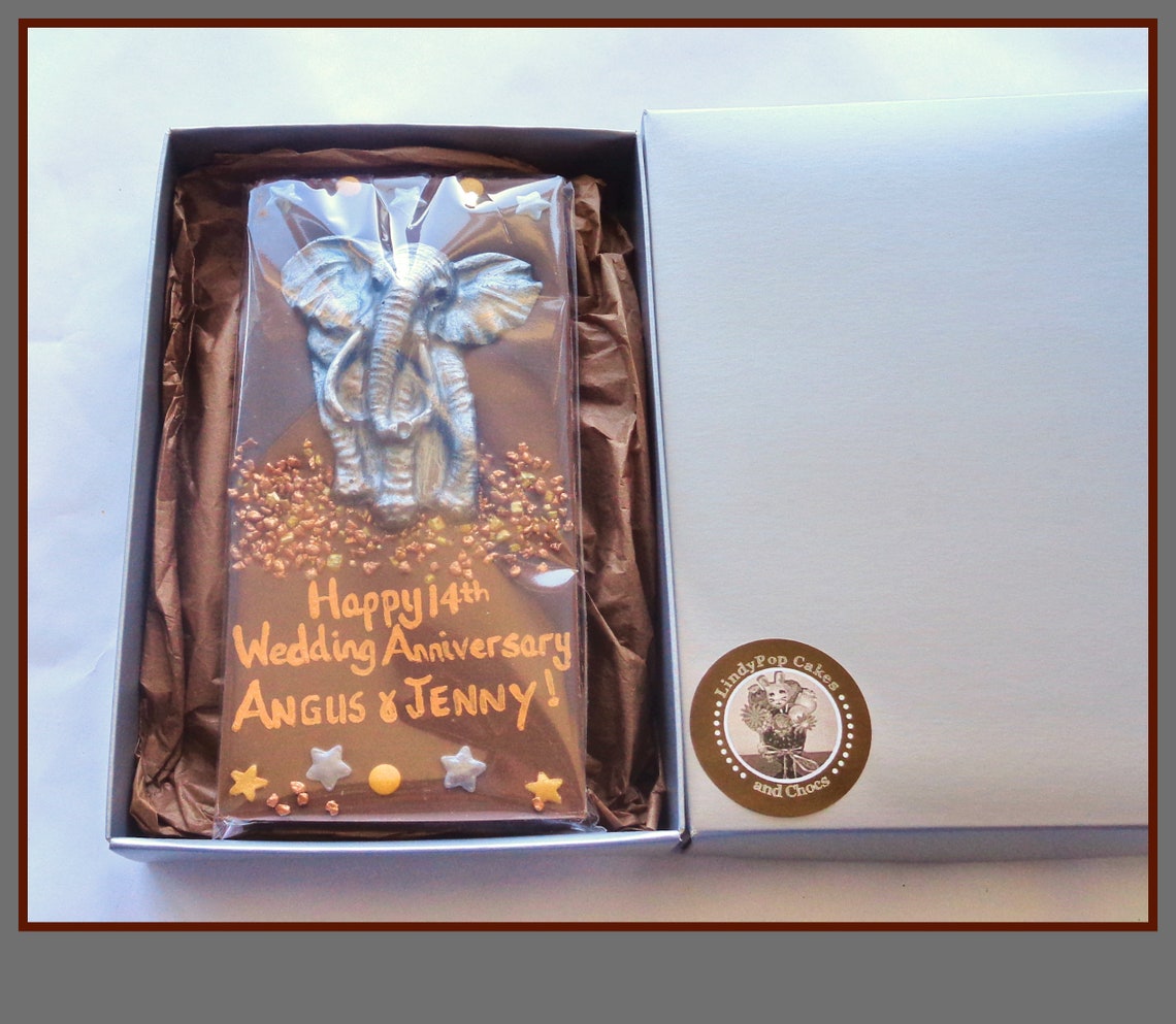 Elephant Gift/chocolate Elephant/edible - Etsy