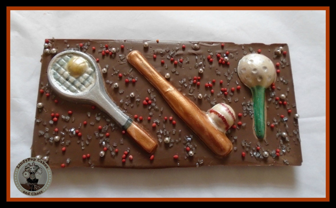Chocolate Sports Gift/sports - Etsy