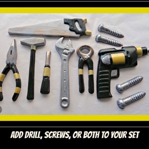 Hand-painted Chocolate Tool Set in Toolbox: Edible DIY Gift - Cake ...