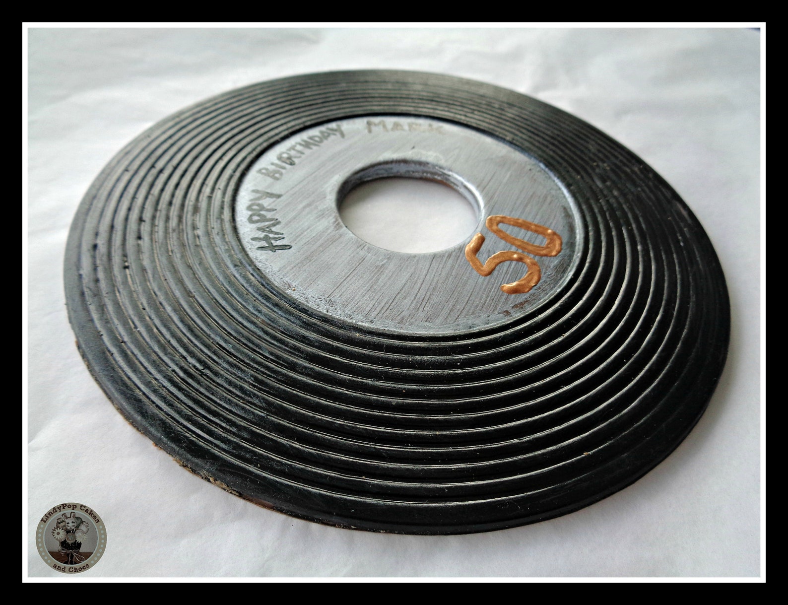 Vinyl Record Chocolate Gift/personalised Vinyl/edible Vinyl - Etsy