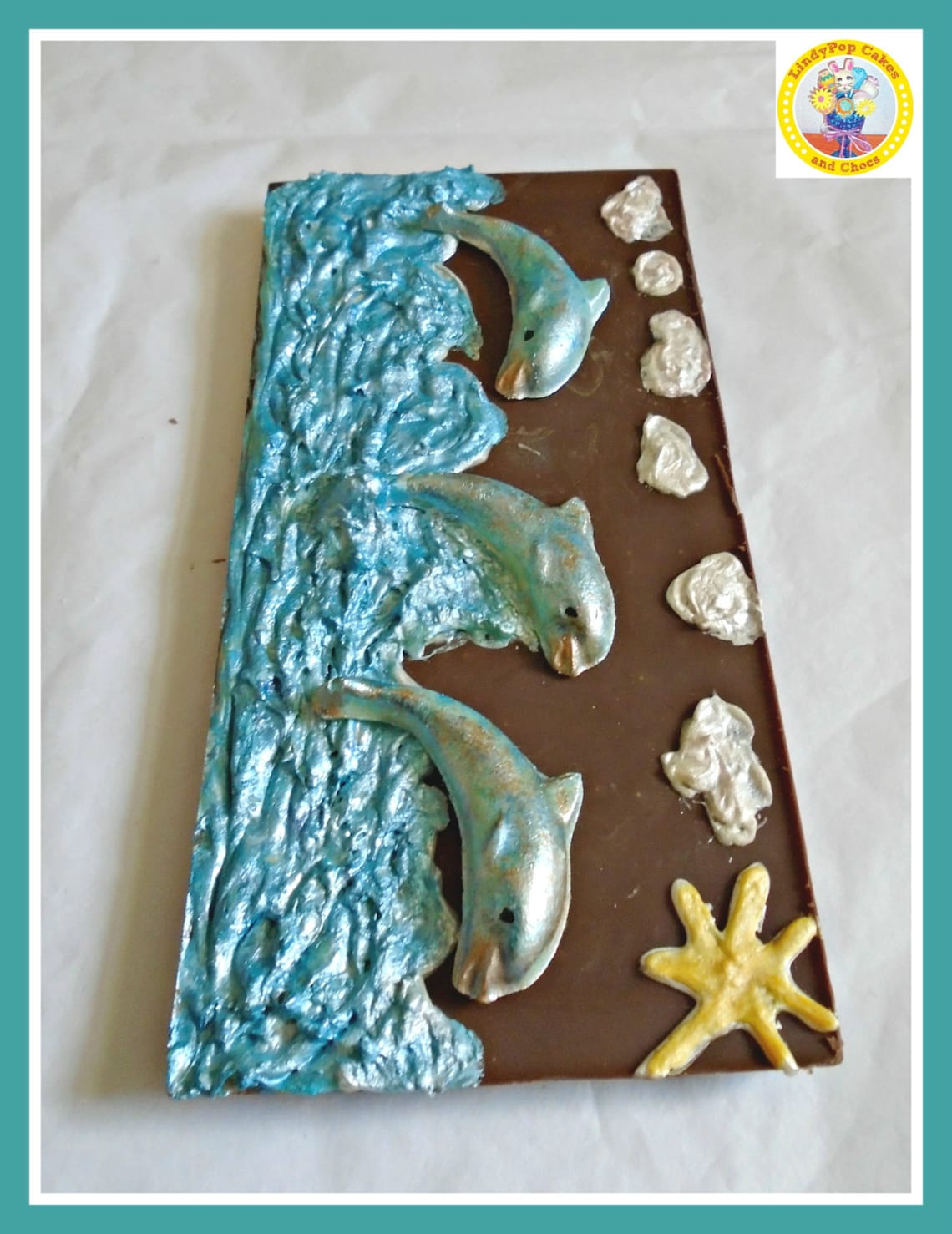 Dolphin Gift/chocolate Dolphin Birthday Gift/edible - Etsy