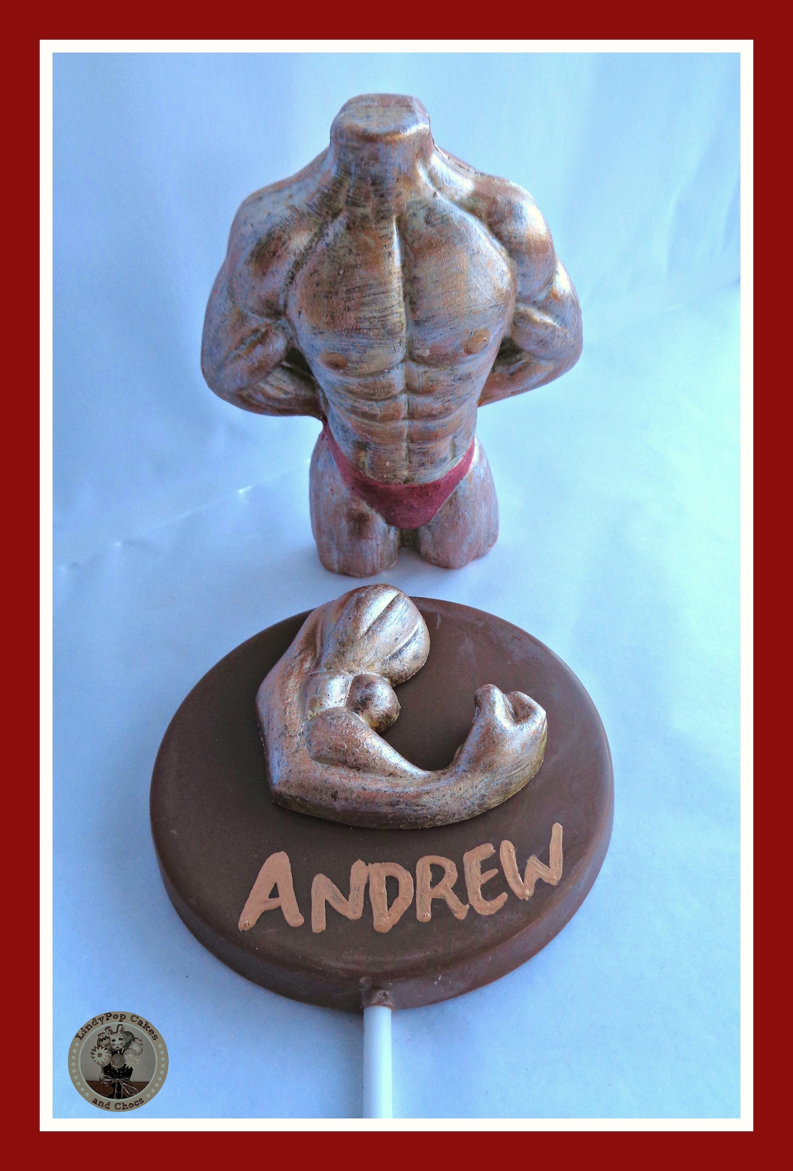 Bodybuilder Chocolate Gift/gym/personal Trainer/male | Etsy