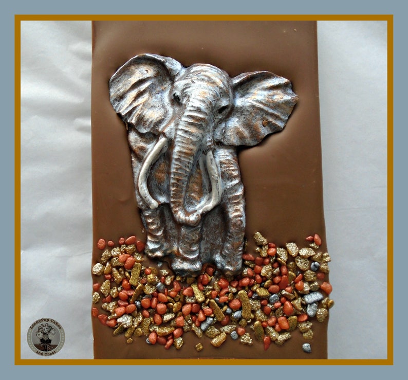Elephant Gift/chocolate Elephant/edible - Etsy