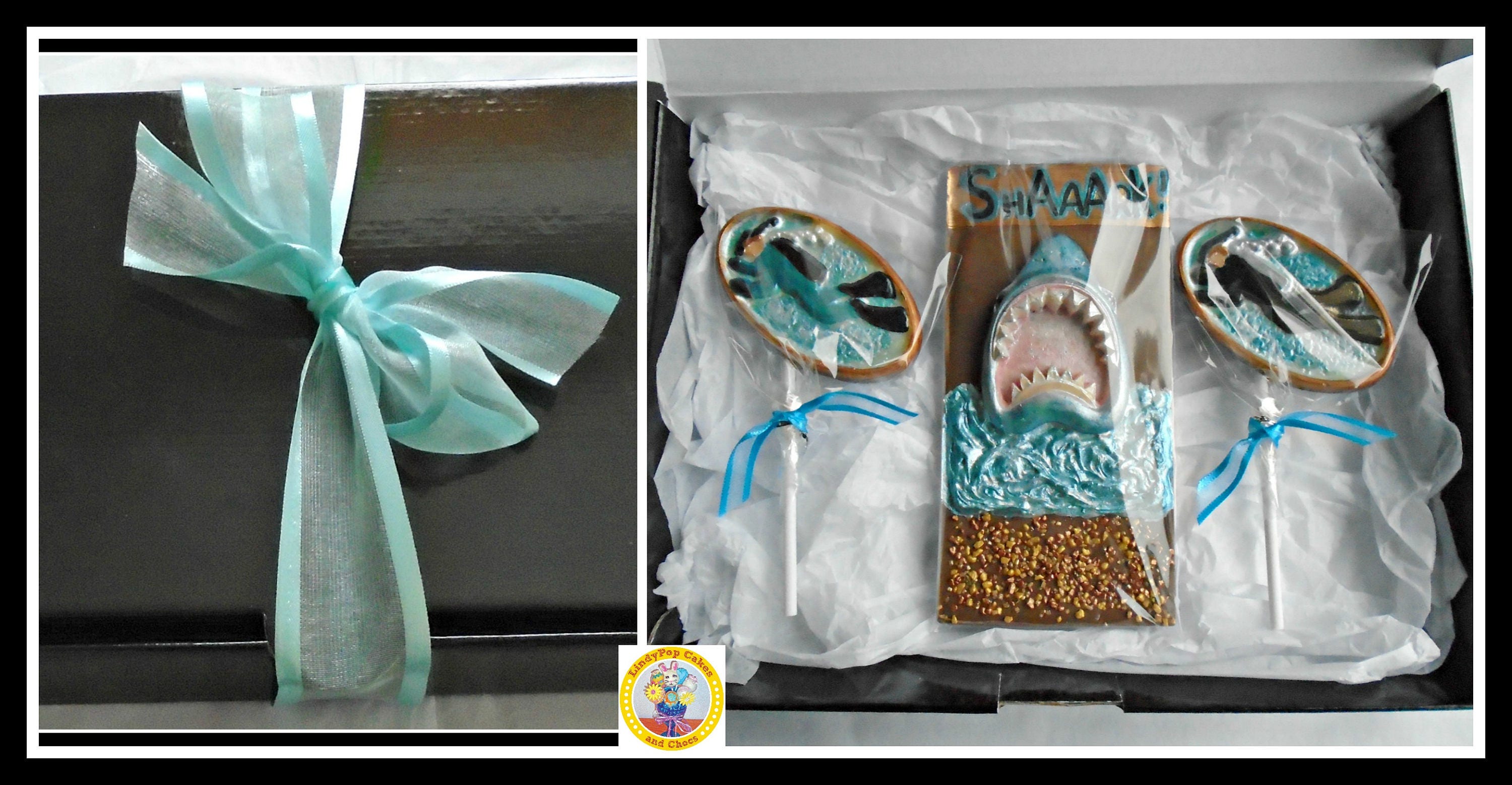 Shark Gift/chocolate Shark/jaws Chocolate Gift/edible Shark - Etsy