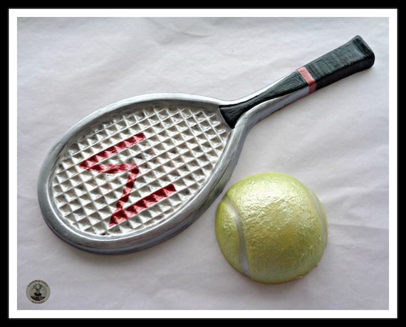 Tennis Gift/chocolate Gift/edible Tennis Racket/ball/tennis - Etsy