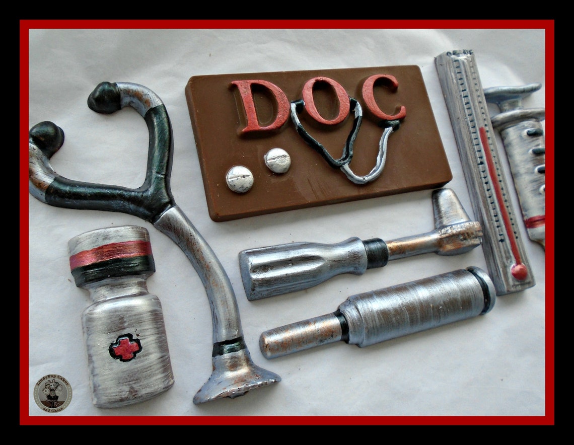 Doctor Chocolate Gift Set: Hand Painted Belgian Chocolate - Medical ...