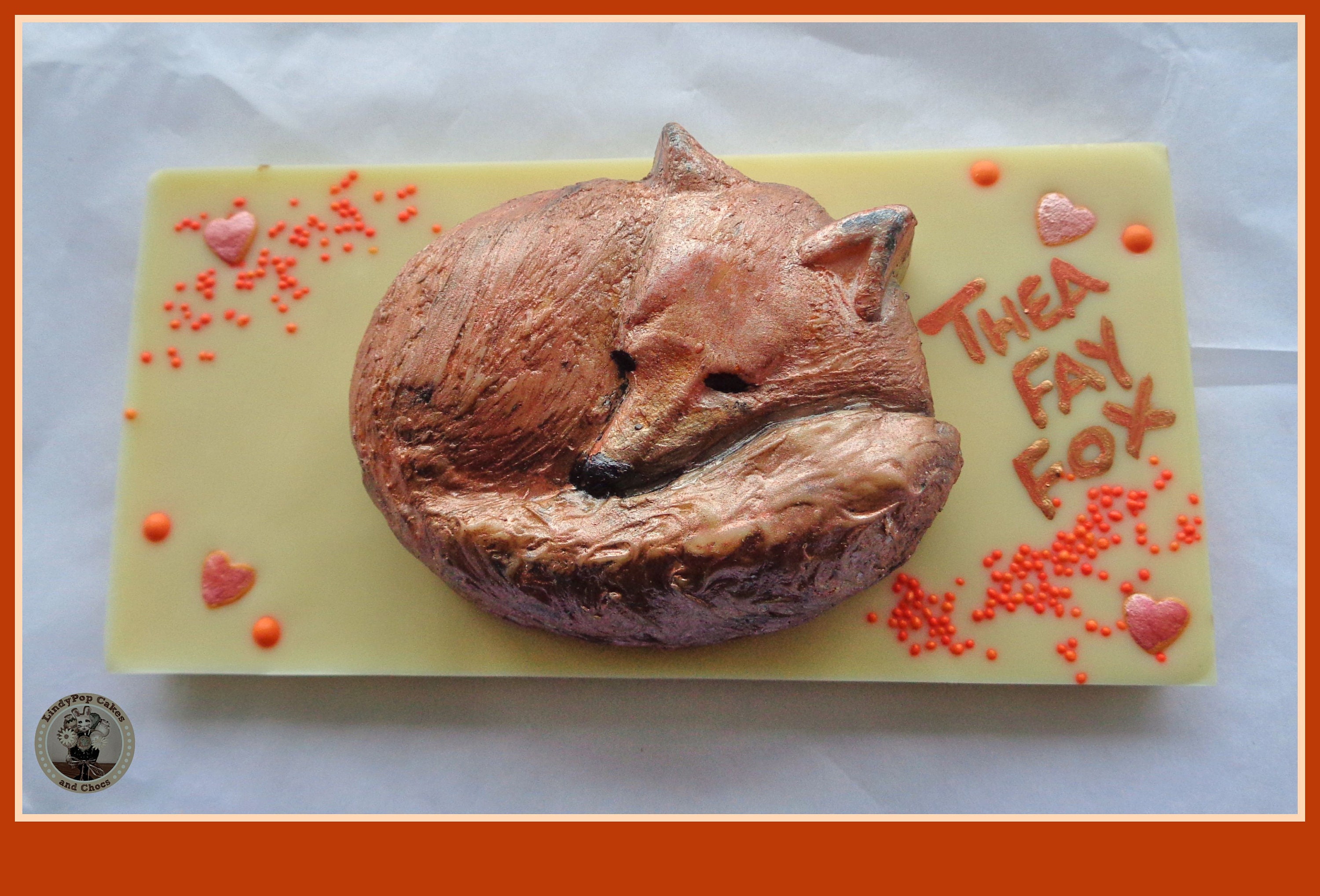 Fox Gift/chocolate Fox/chocolate Gift/woodland - Etsy UK