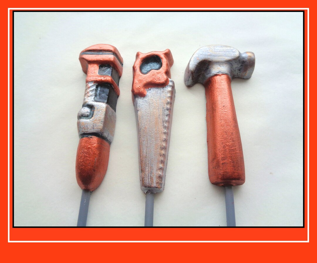 Chocolate Tools Lollipops/small Gift for Him/edible Tools/saw/hammer ...
