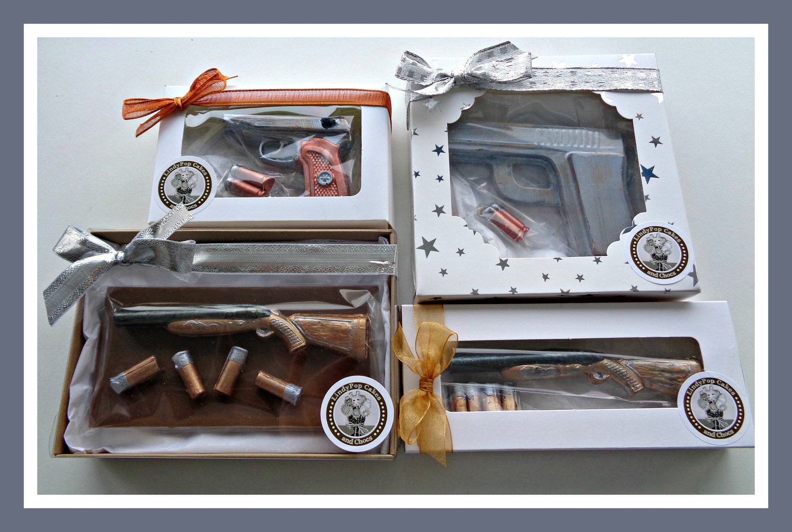 Chocolate Gun/edible Pistol/weapons/firearms/cowboy Pistol/shooting ...