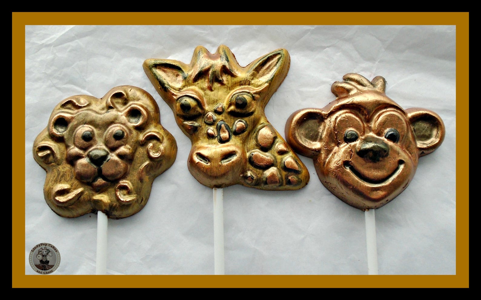 Safari Animal Chocolate Lollipops/chocolate - Etsy