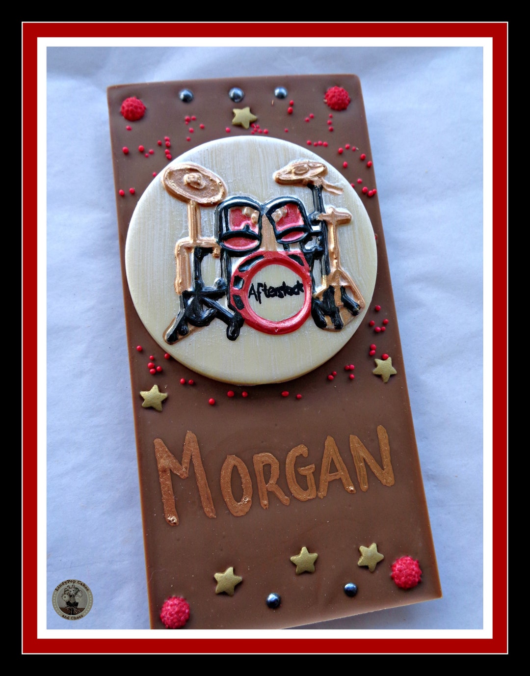 Gift for Drummer/chocolate Gift/plays Drums Band Music Musician/drum ...