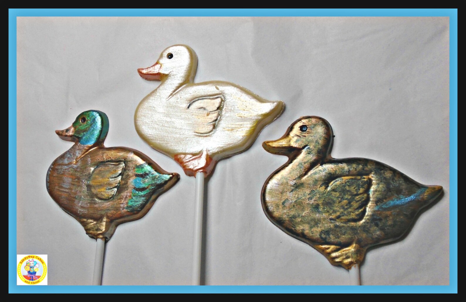 Duck Lollipops/chocolate Duck Gift/edible Duck/pond/farm - Etsy UK