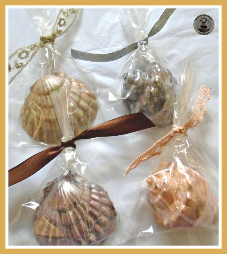 Chocolate Shells/beach Wedding/shell Chocolate Gift/ocean | Etsy