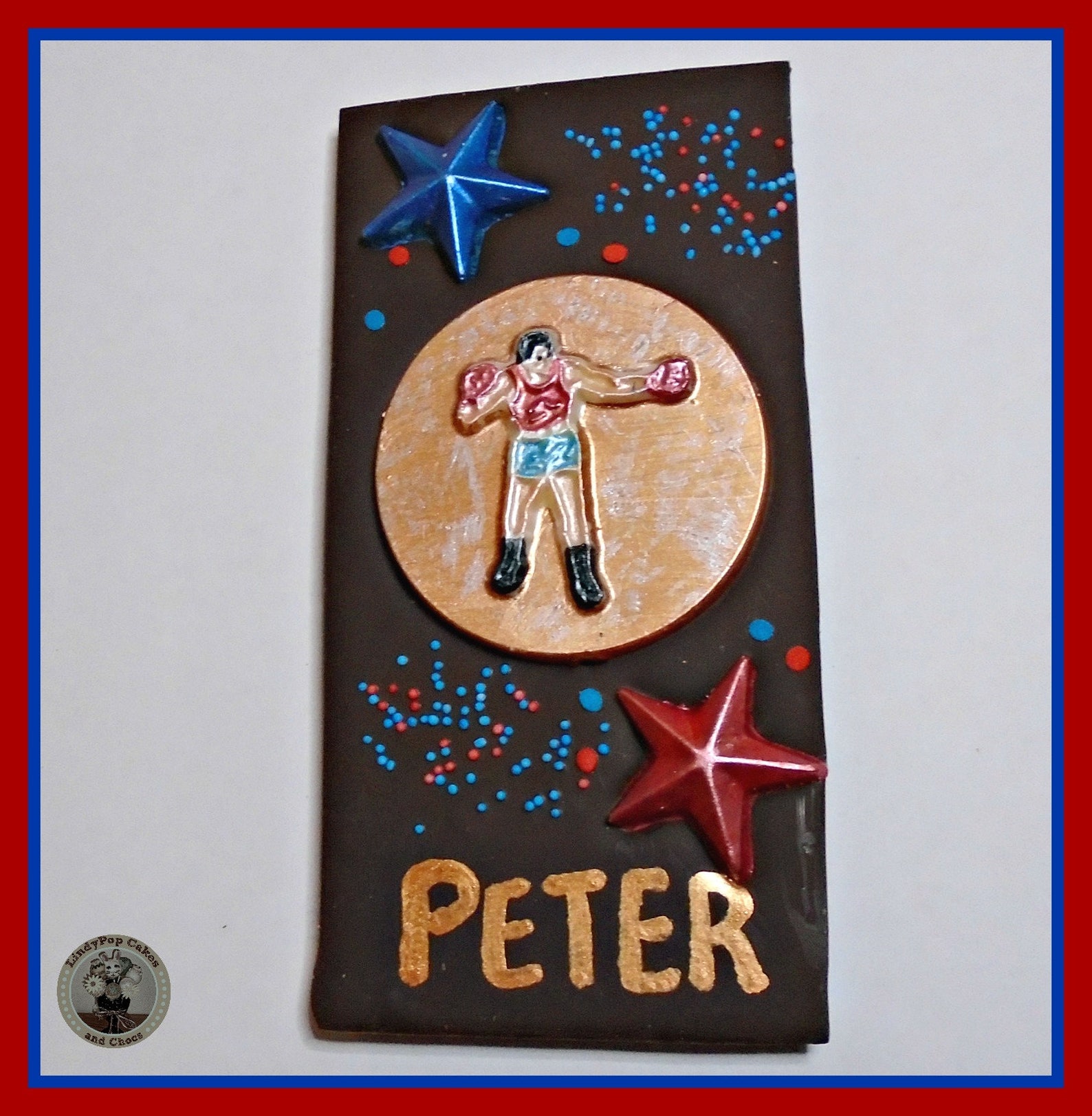 Boxing Gift/chocolate Gift/male Boxer/mens Sport/personalised | Etsy