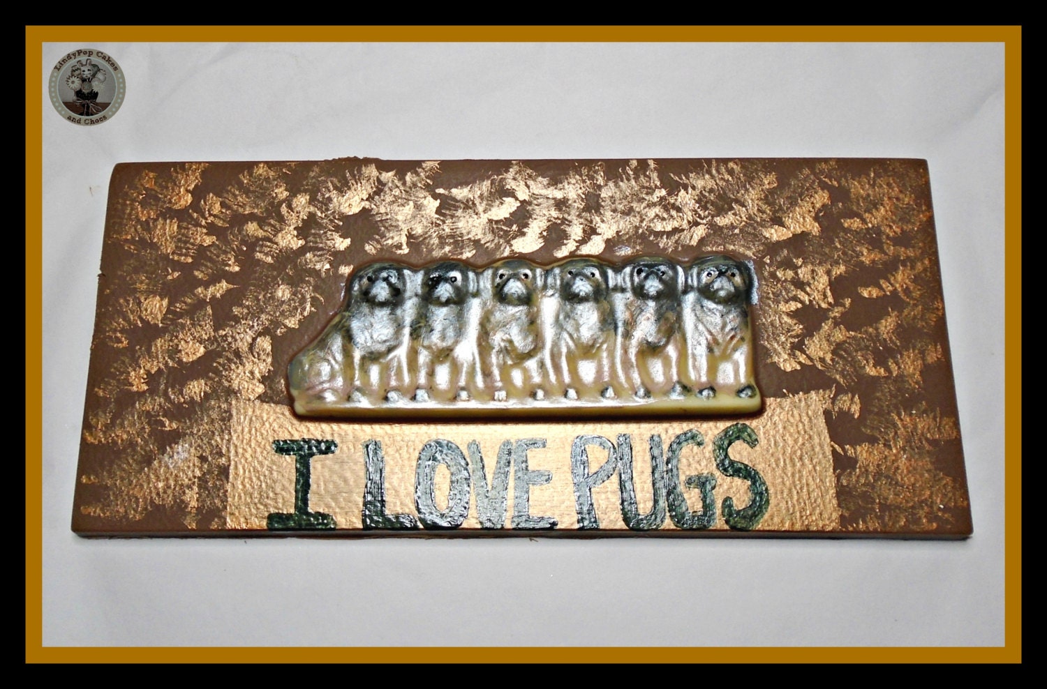 Pug Gift/pug Chocolate Gift/pug Dog/loves Pug Owner/edible Pug - Etsy