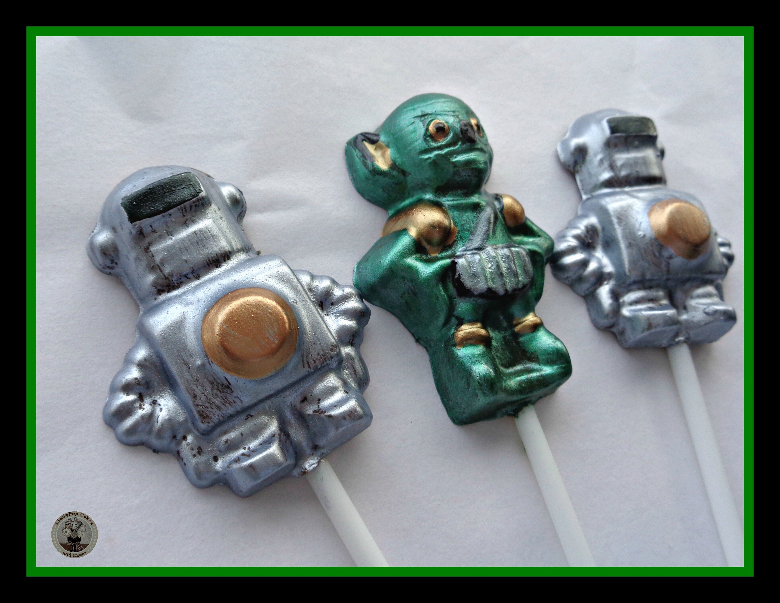 Robot Chocolate Lollipops/alien Space Adventure/boys Birthday - Etsy