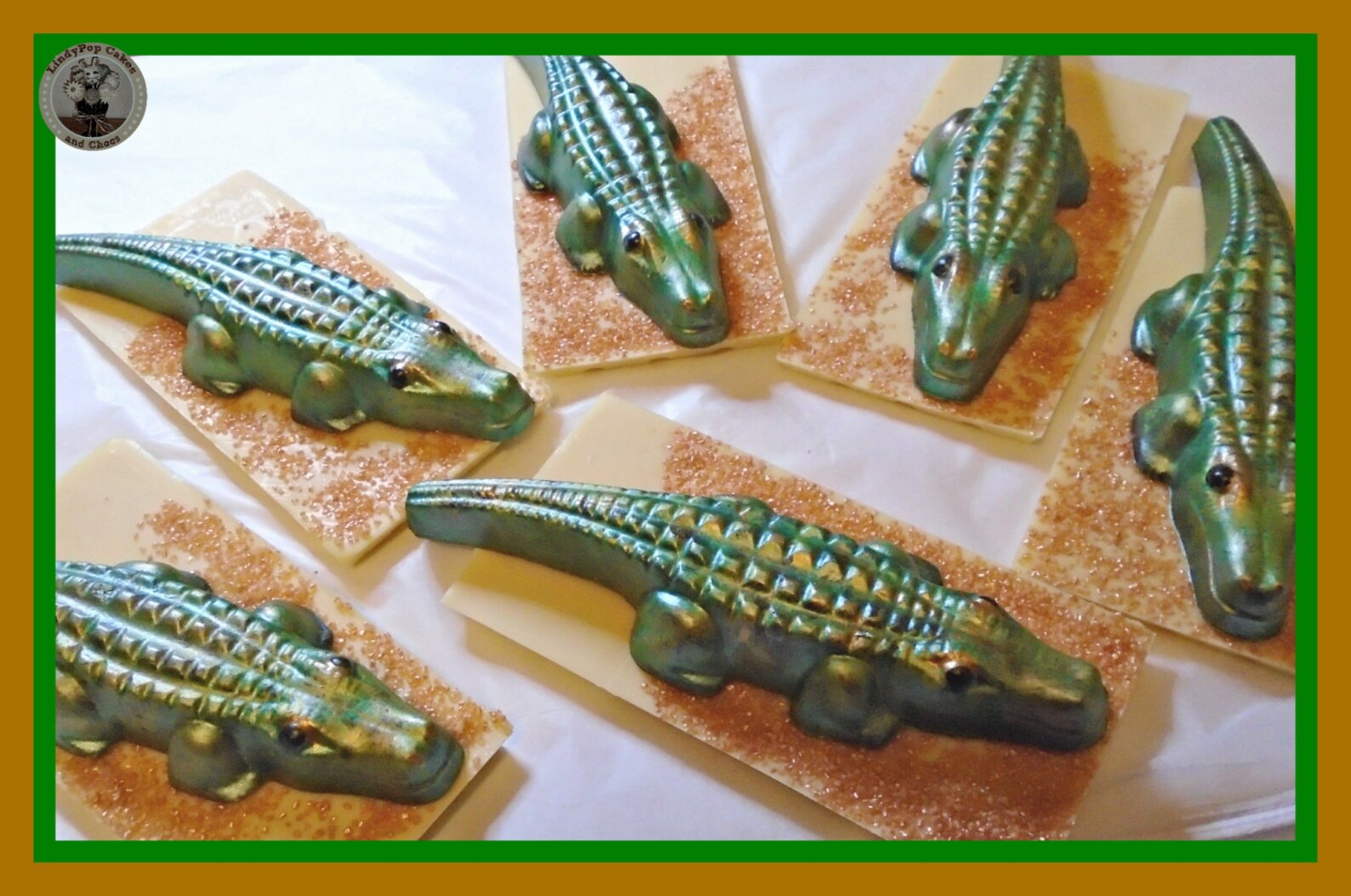 Crocodile Gift/chocolate Crocodile Alligator/gift | Etsy