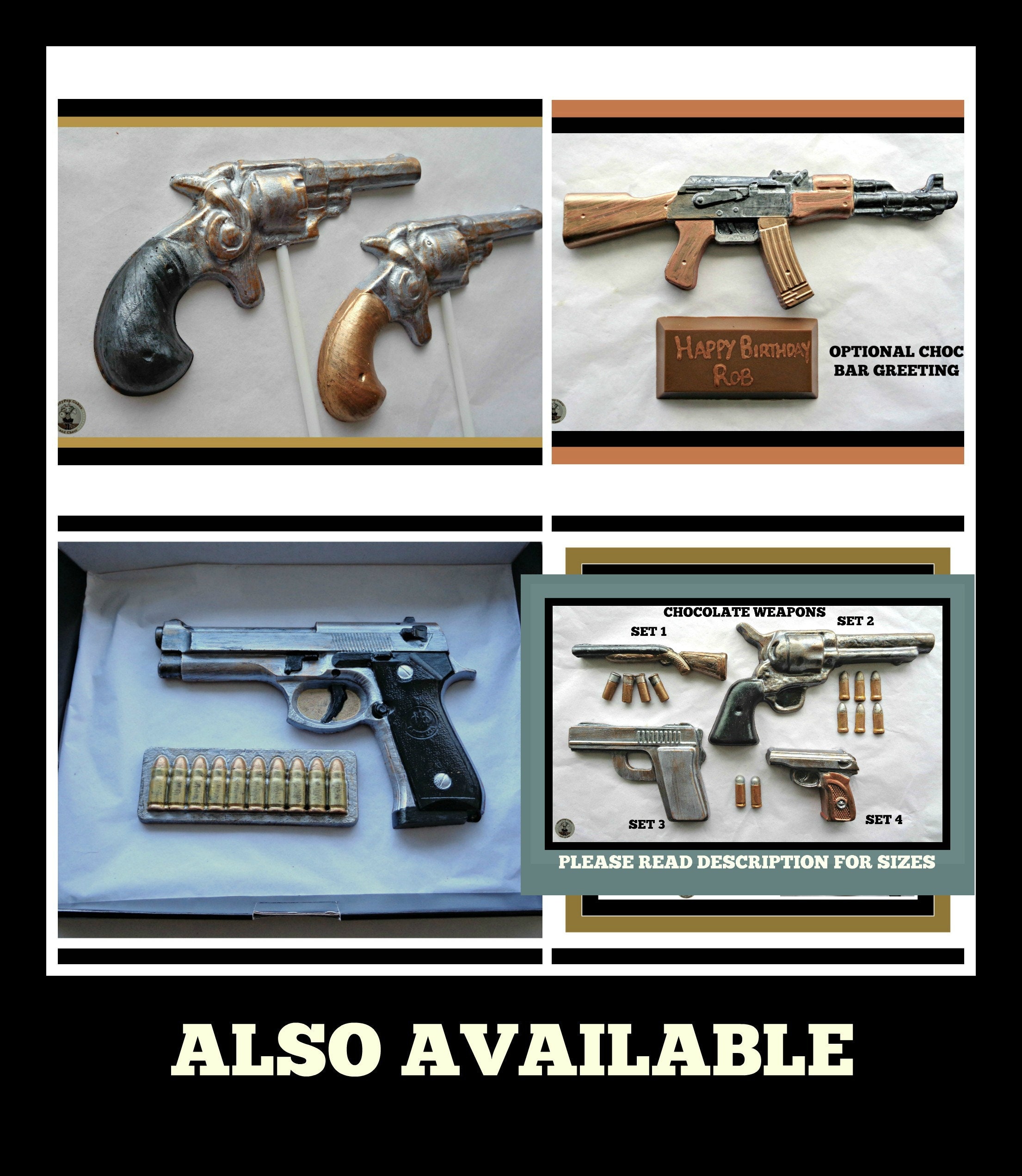 Hunting Gift/Chocolate Rifle/Edible Gun/Gift for | Etsy