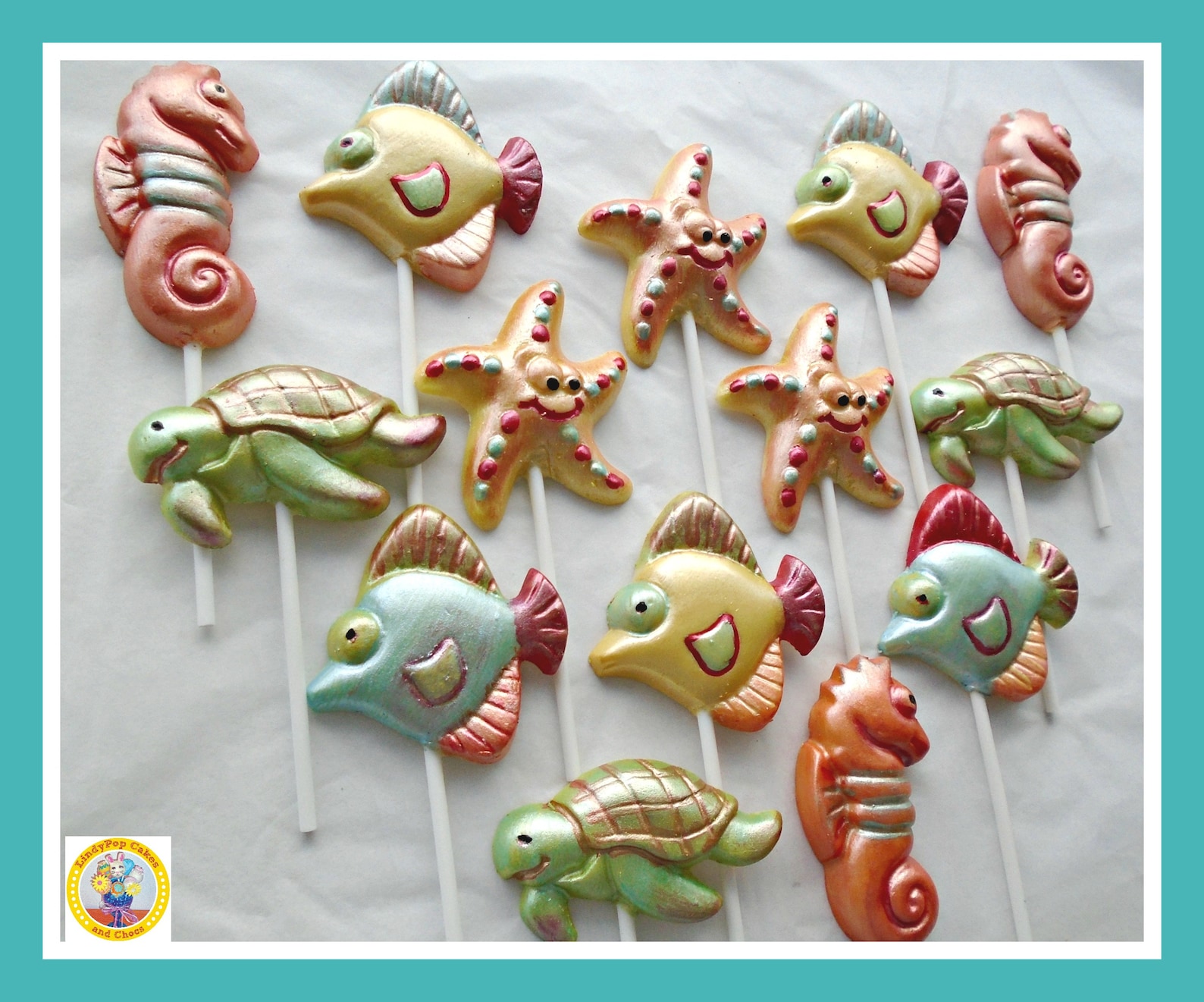 Chocolate Sea Creatures Chocolate Gift/under the Sea - Etsy