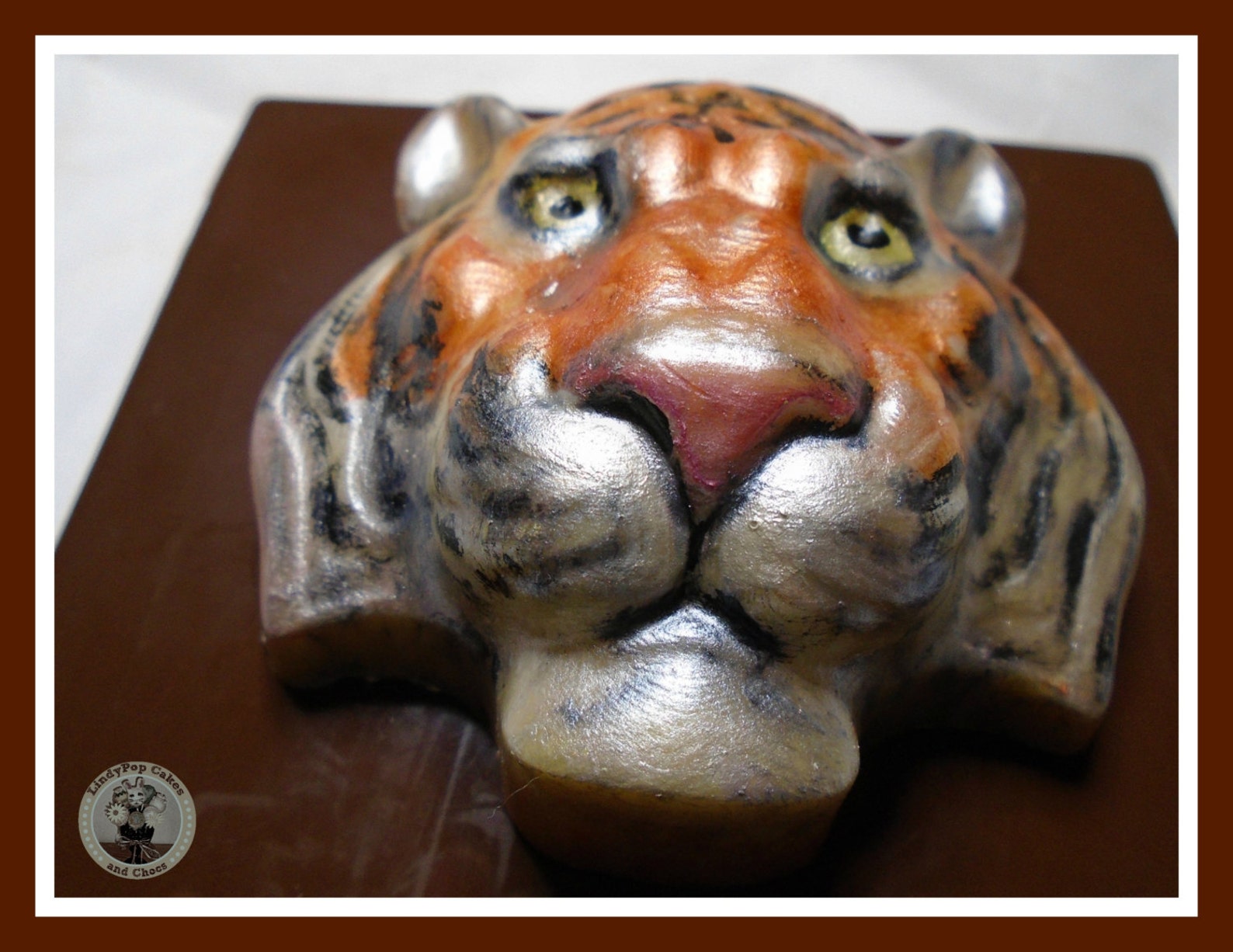 Tiger Gift Chocolate Tiger/jungle/big Cat/edible Tiger/men | Etsy
