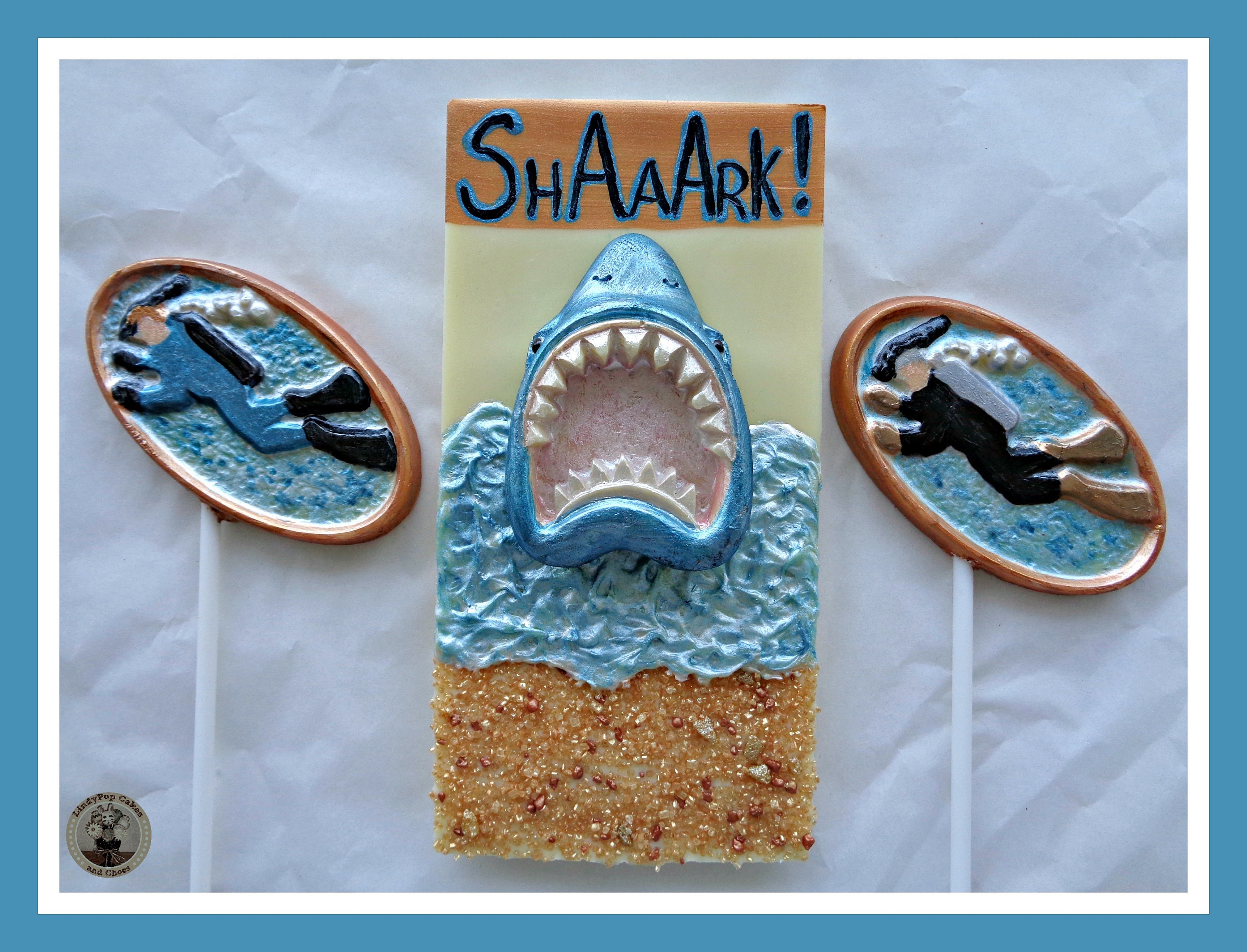 Shark Gift/chocolate Shark/jaws Chocolate Gift/edible Shark - Etsy