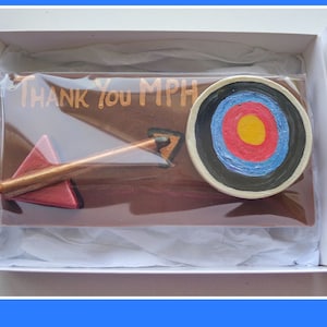 Archery Gift/chocolate Gift/archer/target/arrow/bow/arrowsmith/bullseye ...