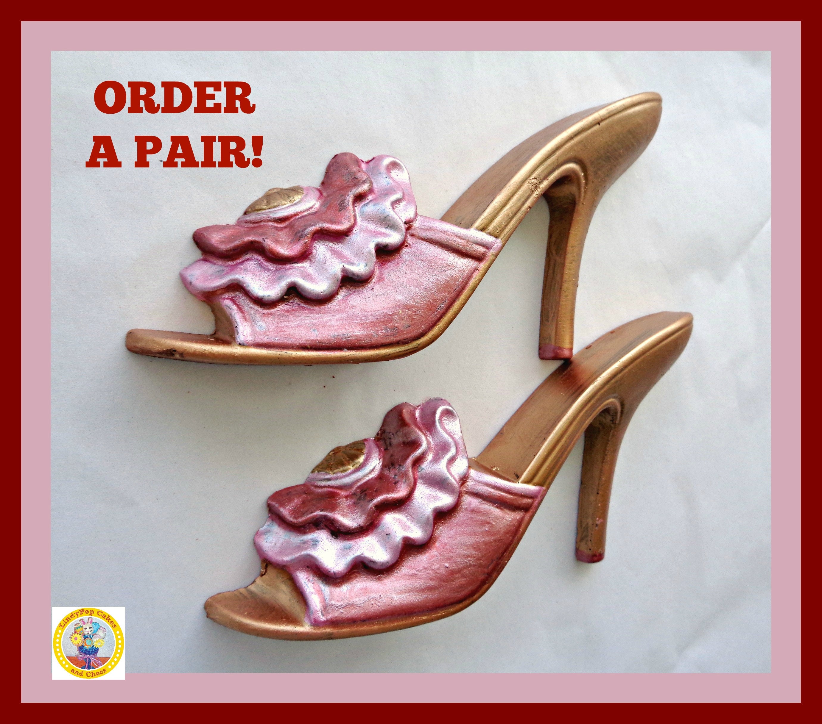 Chocolate Shoe/Edible Shoe/High Heel/Shoe Gift/Chocolate Gift - Etsy España