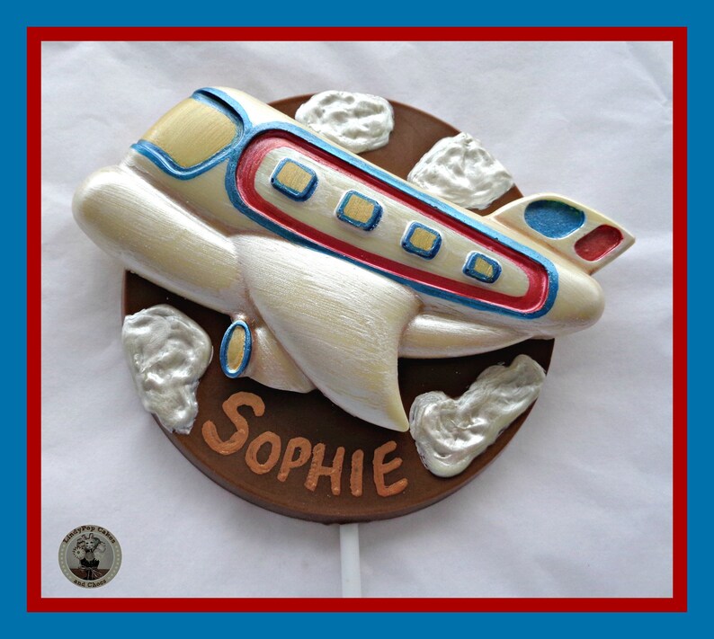 Airplane Chocolate Gift/plane/bon Voyage/holiday/vacation/air | Etsy