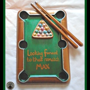 Snooker Gift/chocolate Gift for Him/pool Table/snooker Player/billiards ...