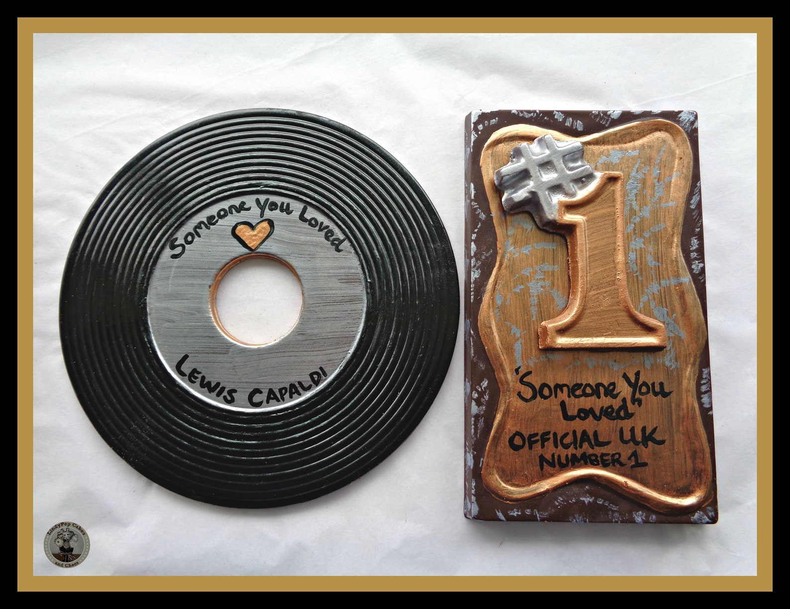 Vinyl Record Chocolate Gift/personalised Vinyl/edible Vinyl - Etsy