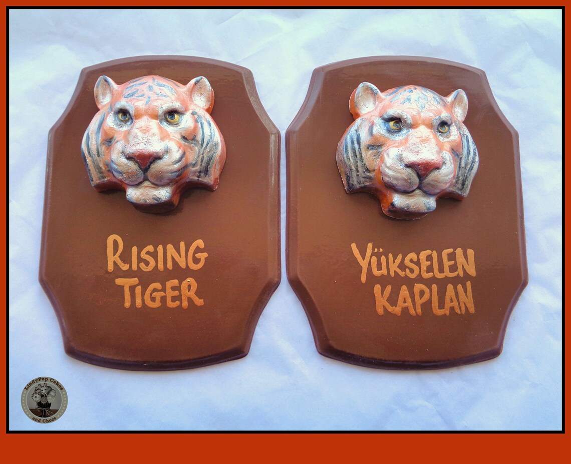 Tiger Gift Chocolate Tiger/Jungle/Big Cat/Edible Tiger/Men - Etsy España