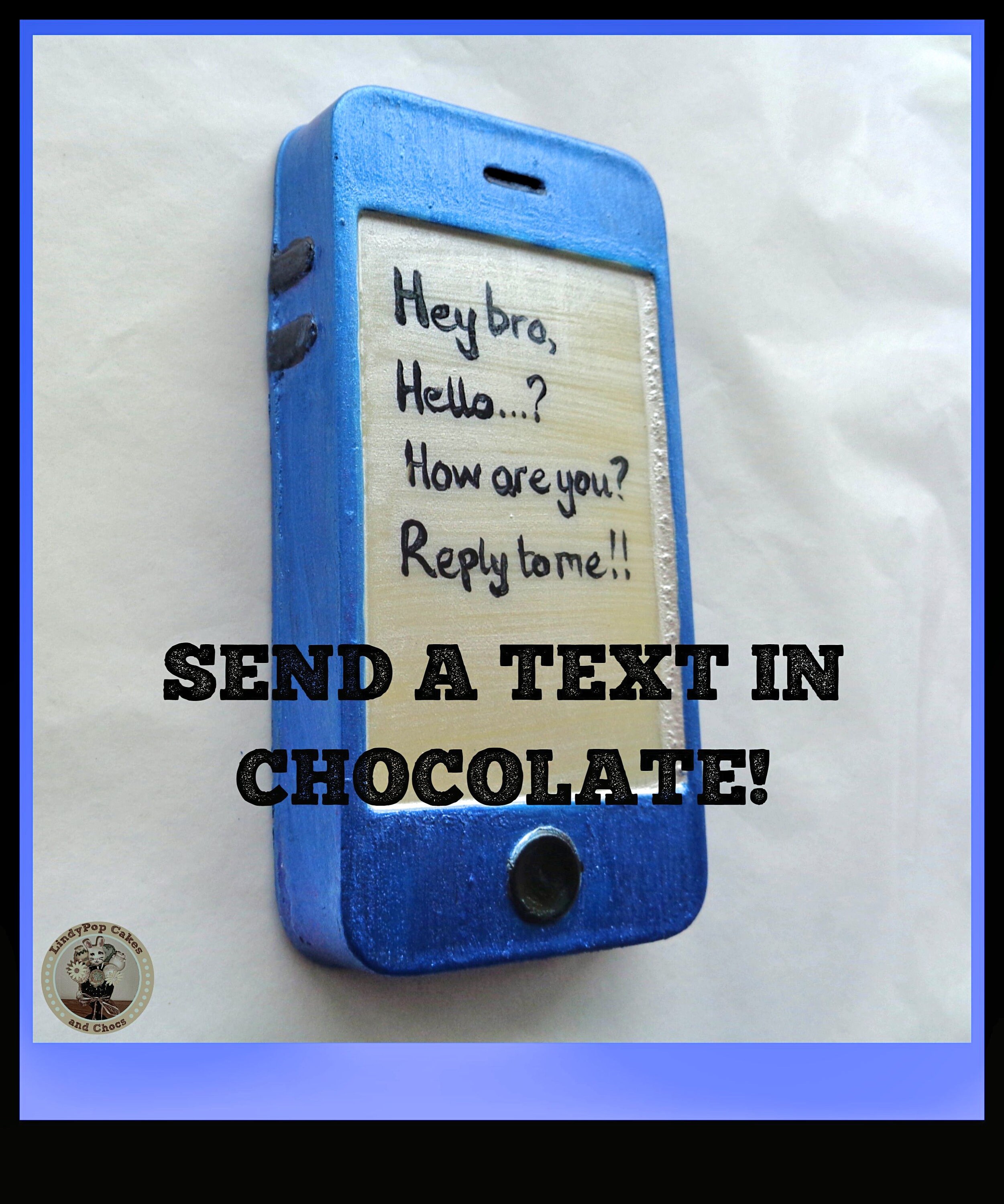 Chocolate Phone Blue