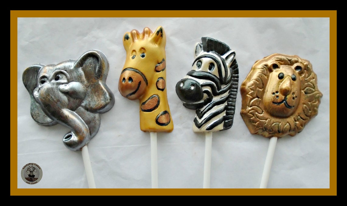 Chocolate Safari Animals/animal | Etsy