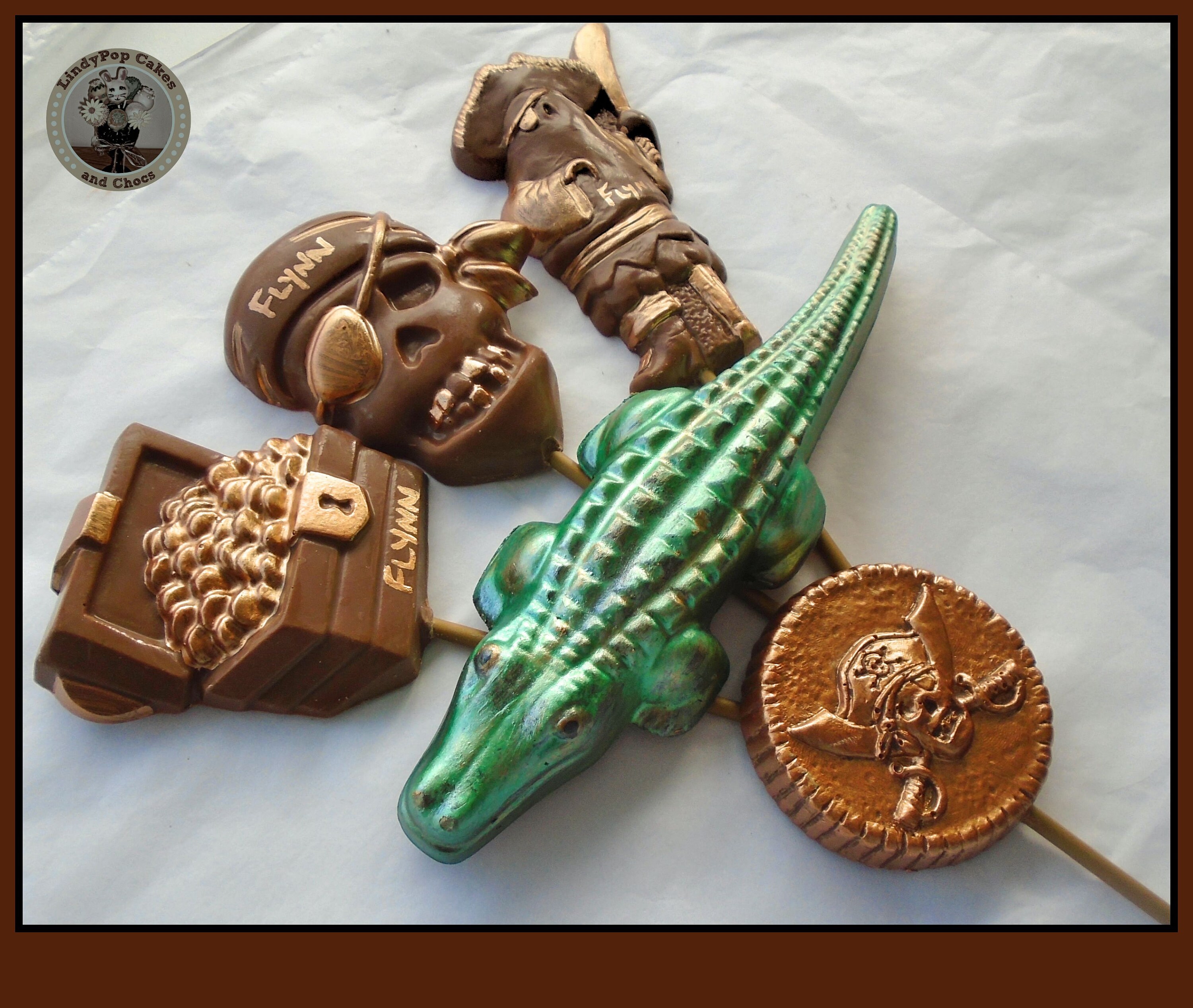 Pirate Chocolate Lollipops/boys Chocolate/pirate Party | Etsy