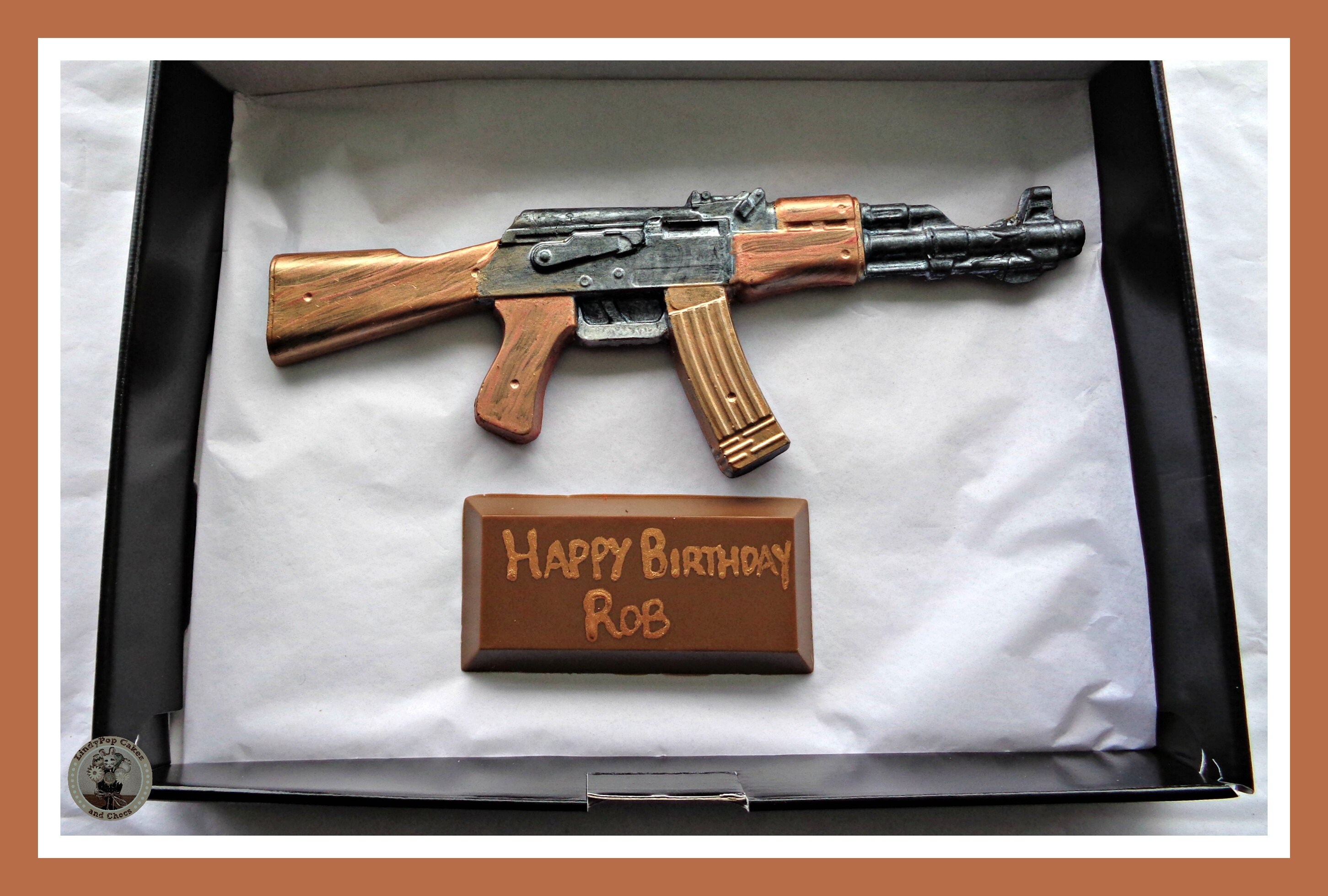 Chocolate Gun/Fake Assault Rifle/Edible Machine Gun/Shooting | Etsy