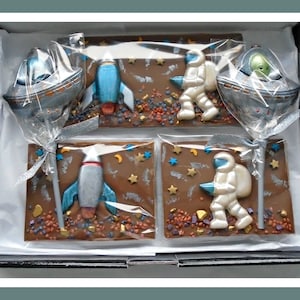 Outer Space Chocolate Gift/ufo/astronaut/alien/boy Birthday Gift/male ...