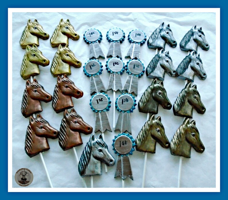 Horse Chocolate Lollipops/chocolate Horse Lover/horse - Etsy UK