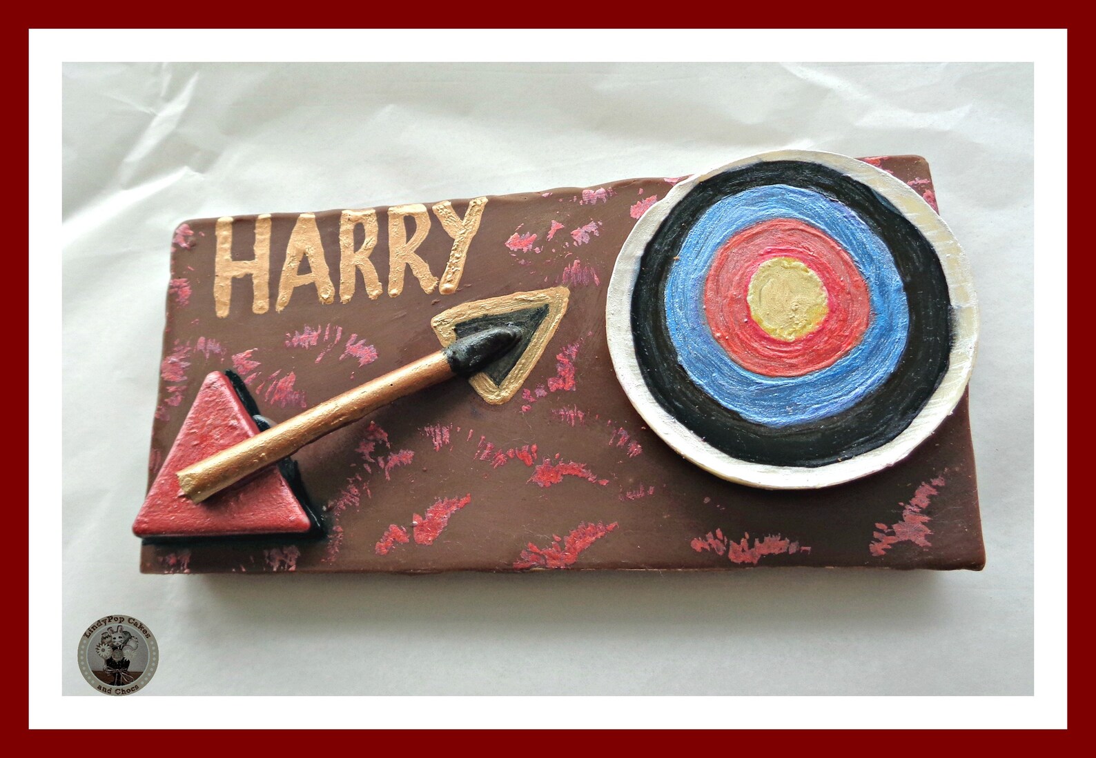 Archery Gift/chocolate Gift/archer/target/arrow/bow/arrowsmith/bullseye ...