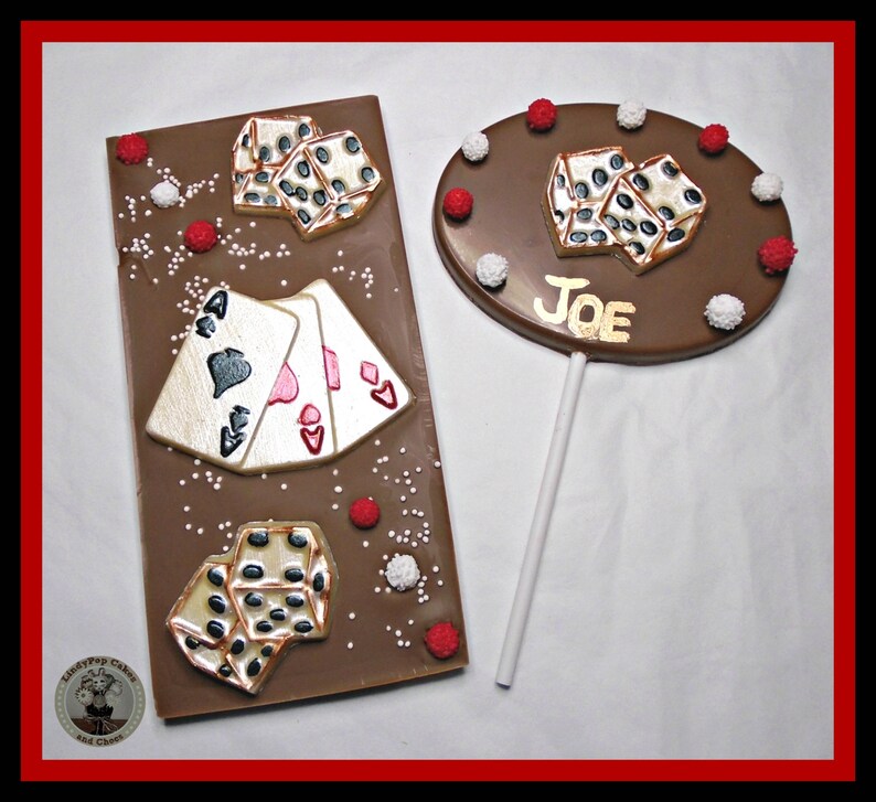 Card Player Gift/playing Cards Chocolate Gift/bridge - Etsy