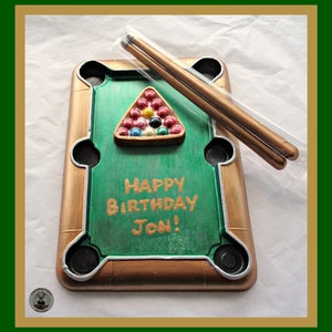Snooker Gift/chocolate Gift for Him/pool Table/snooker Player/billiards ...