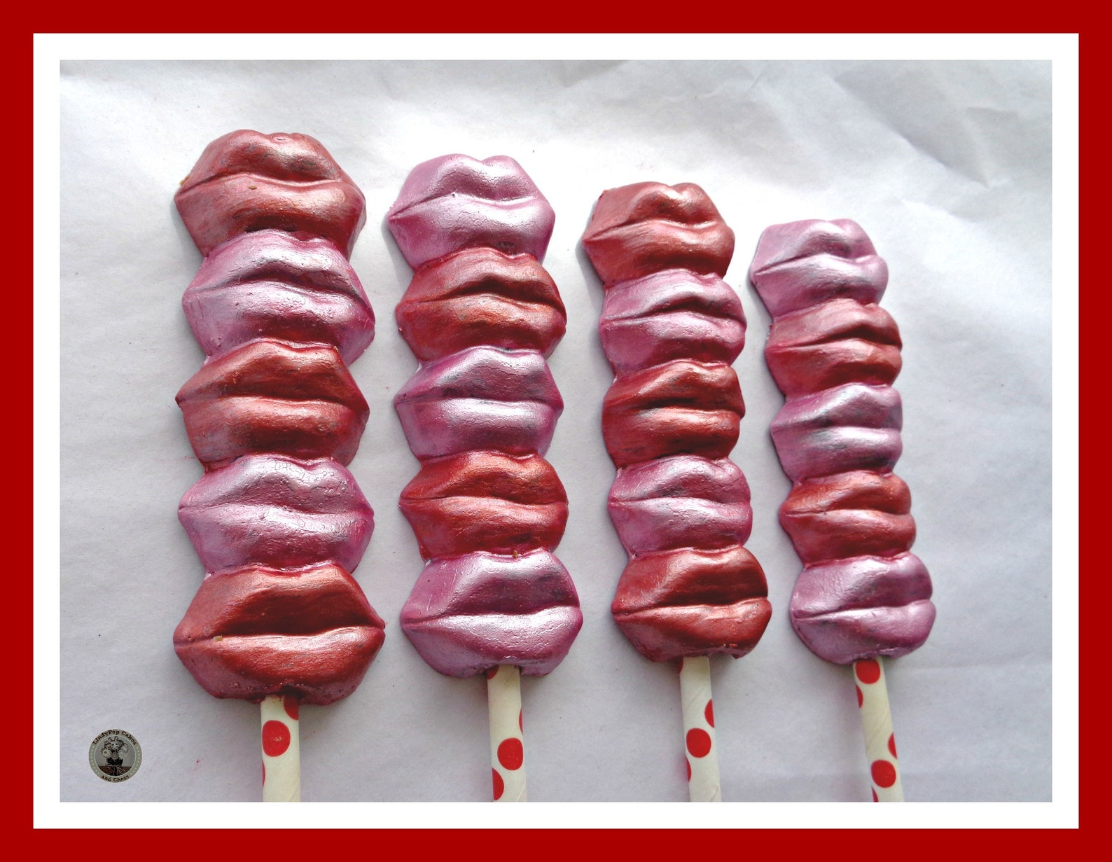 Chocolate Lips/fun Valentine Gift/kiss/lipstick/kisses/edible - Etsy