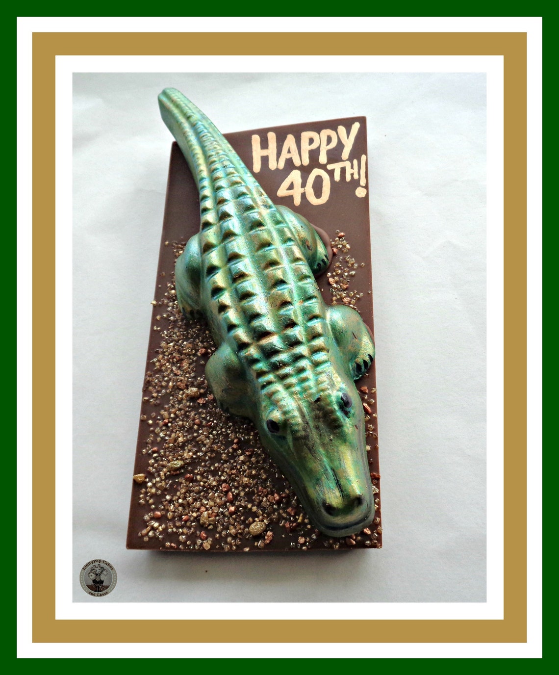 Crocodile Gift/chocolate Crocodile Alligator/gift | Etsy