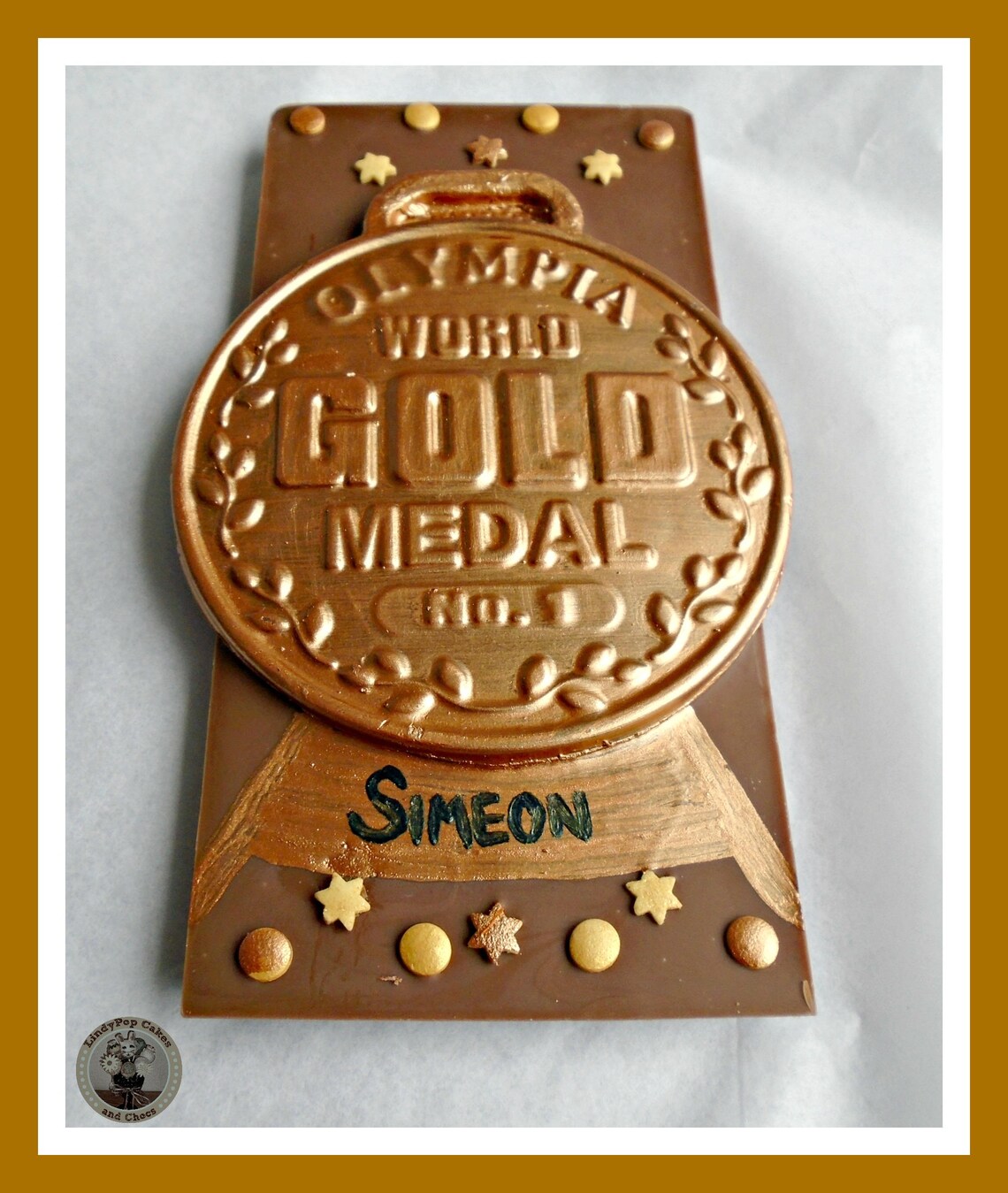 Chocolate Medal/sports Medal/edible Gold Medal/pretend Olympic - Etsy
