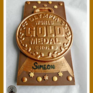 Chocolate Medal/sports Medal/edible Gold Medal/pretend Olympic Medal ...