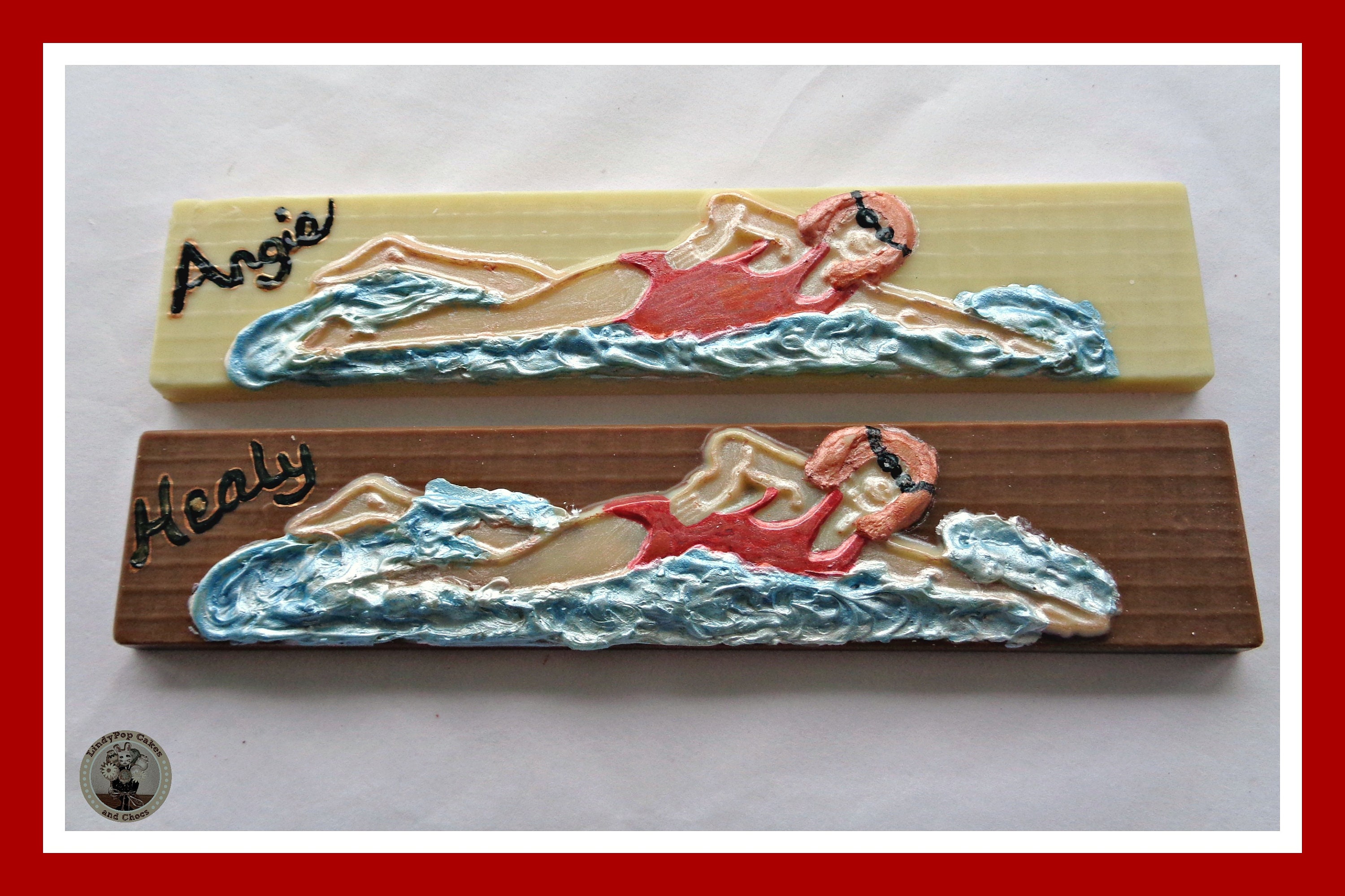 Swimming Gift/chocolate - Etsy UK