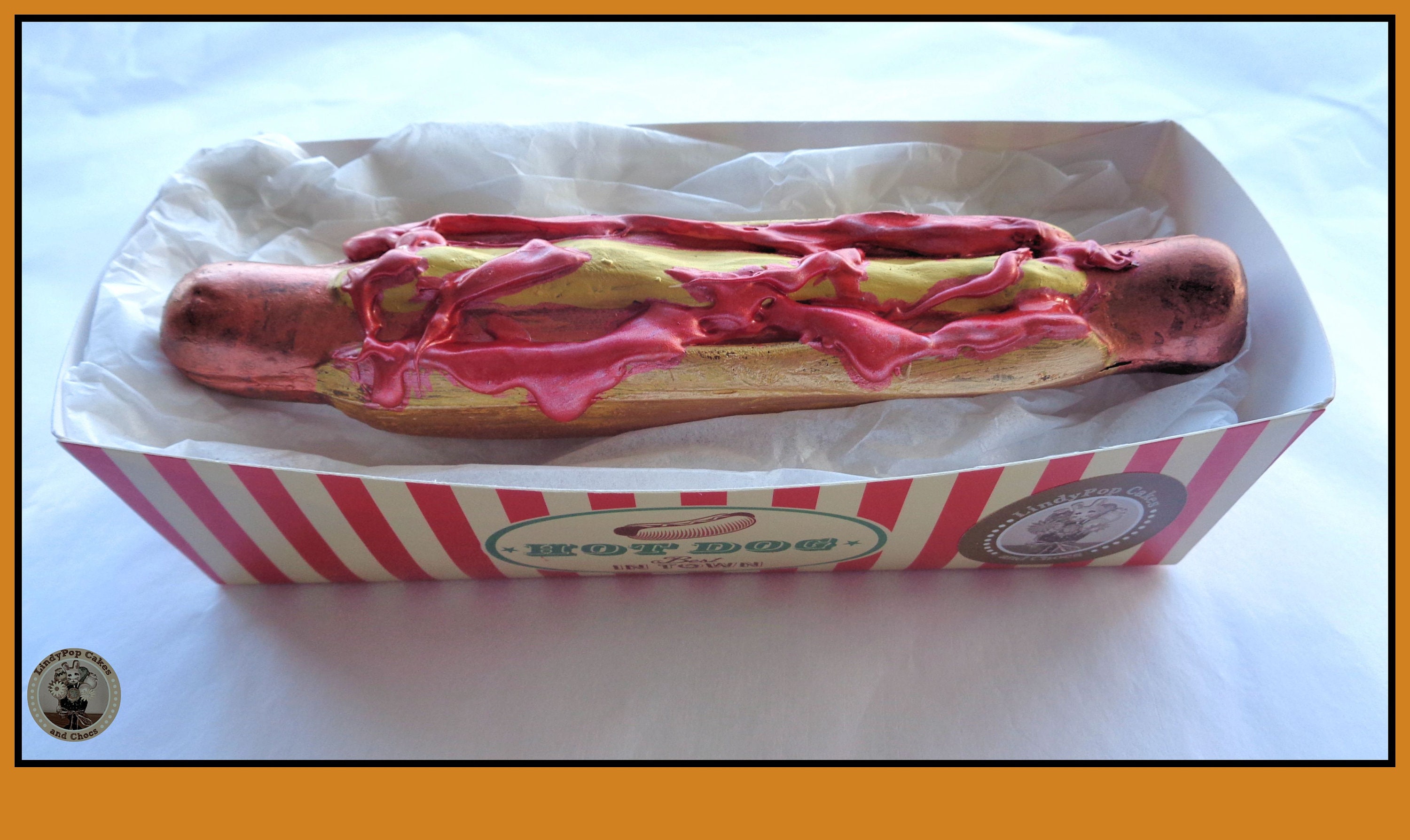 Hot Dog Gift/Chocolate Hot Dog/Fake Pretend Fast Food/Hot Dog | Etsy