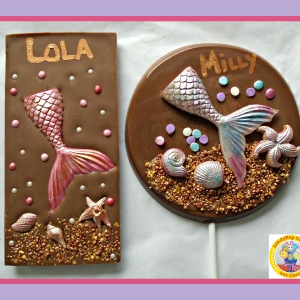 Mermaid Lollipops - Etsy